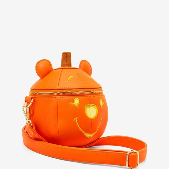 Loungefly | Bags | Winnie The Pooh Pumpkin Glow Crossbody Bag | Poshmark